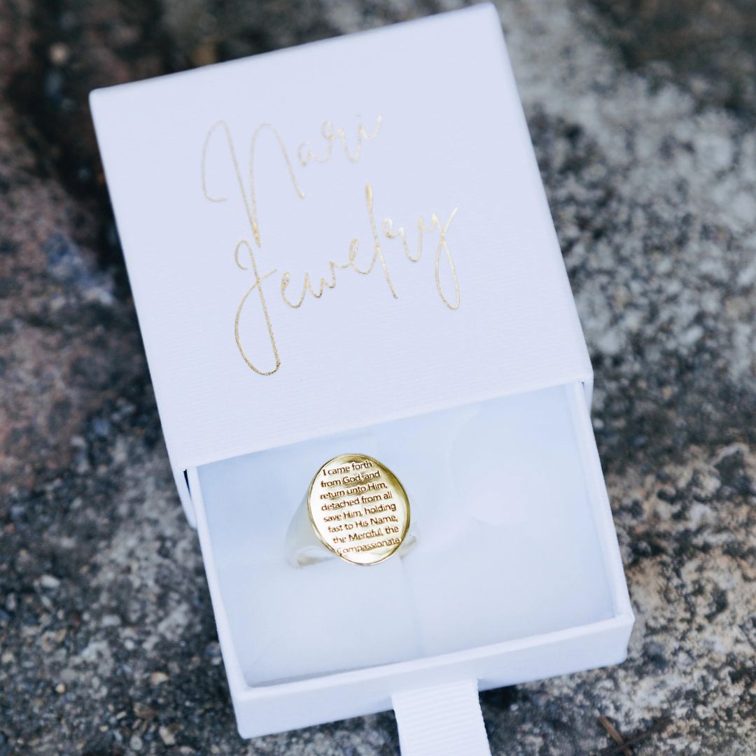 Bahai Burial Ring – narijewelry
