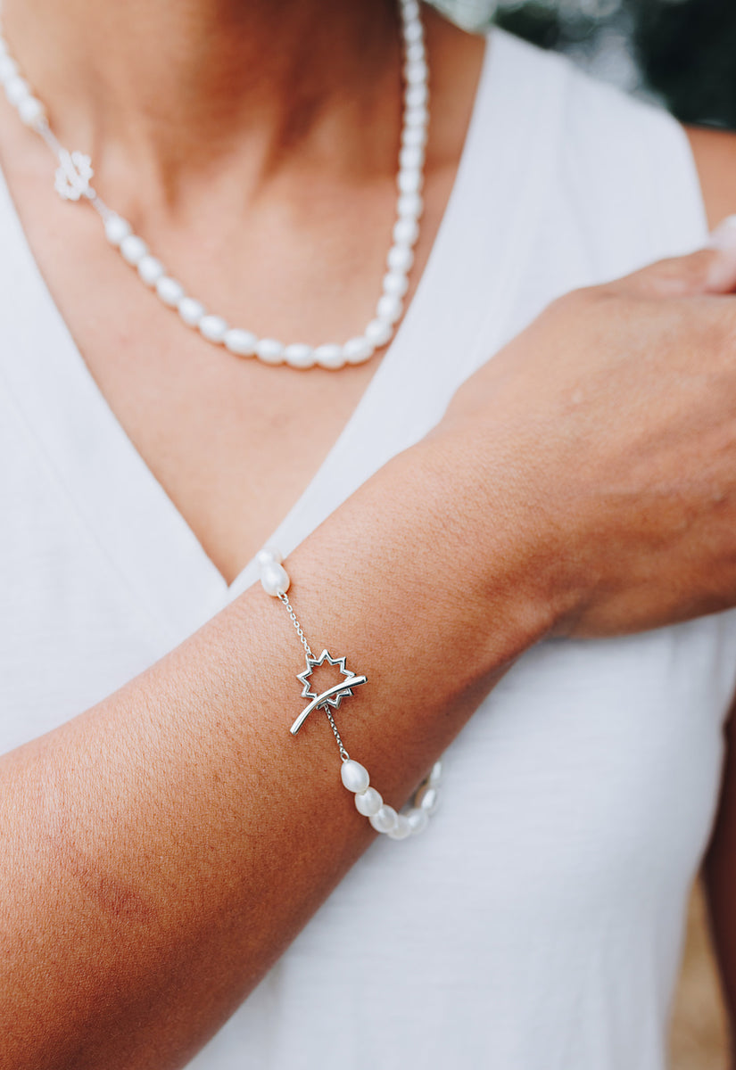 Precious Pearls Nine Star Necklace – narijewelry