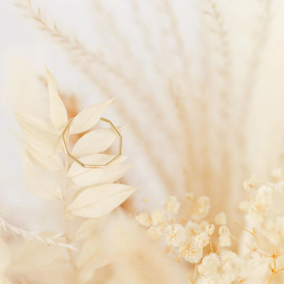 Nonagon Stacking Ring – narijewelry